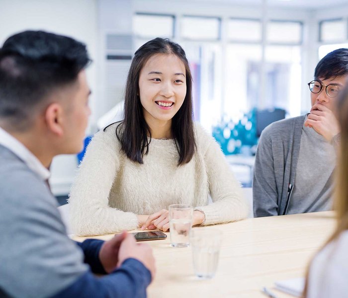 Join us as an international student