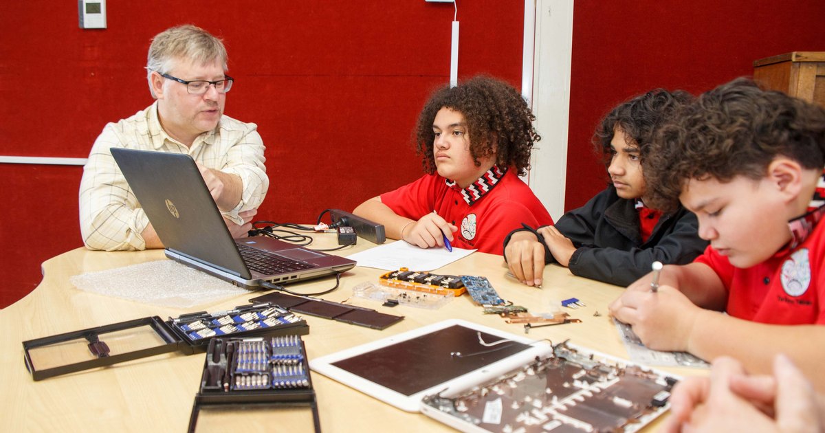 Young techies tackle digital divide through hands-on learning at Te Kura o Takaro - Massey ...