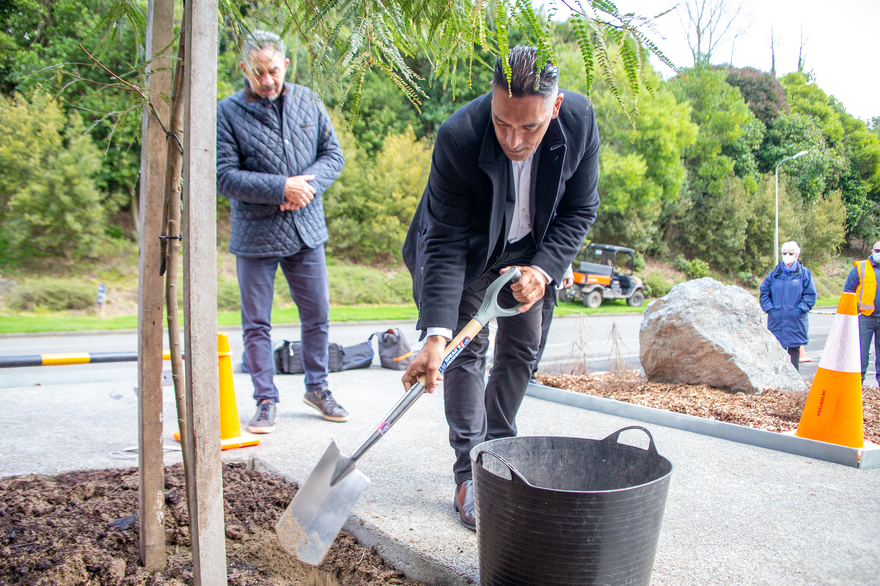 Kōwhai tree planting acknowledges Matariki - Massey University