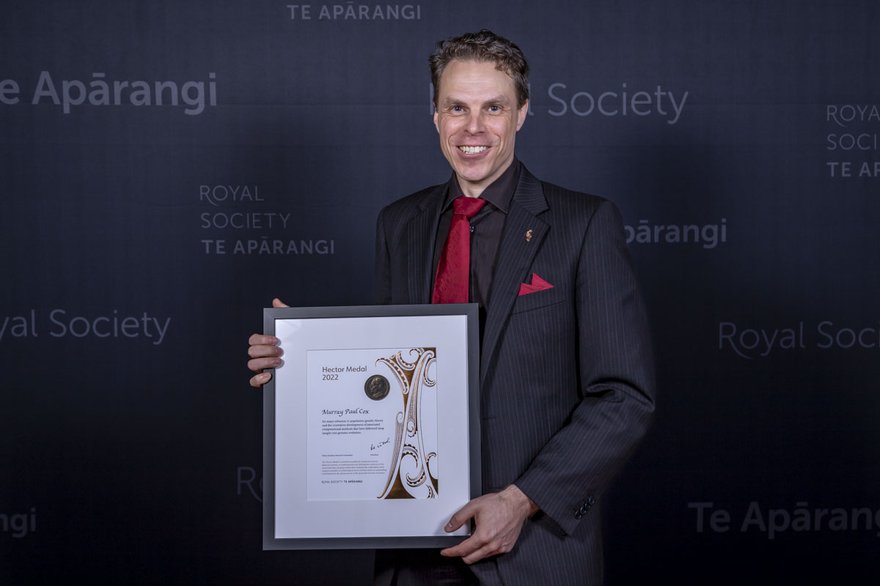 Professor Murray Cox awarded the 2022 Hector Medal