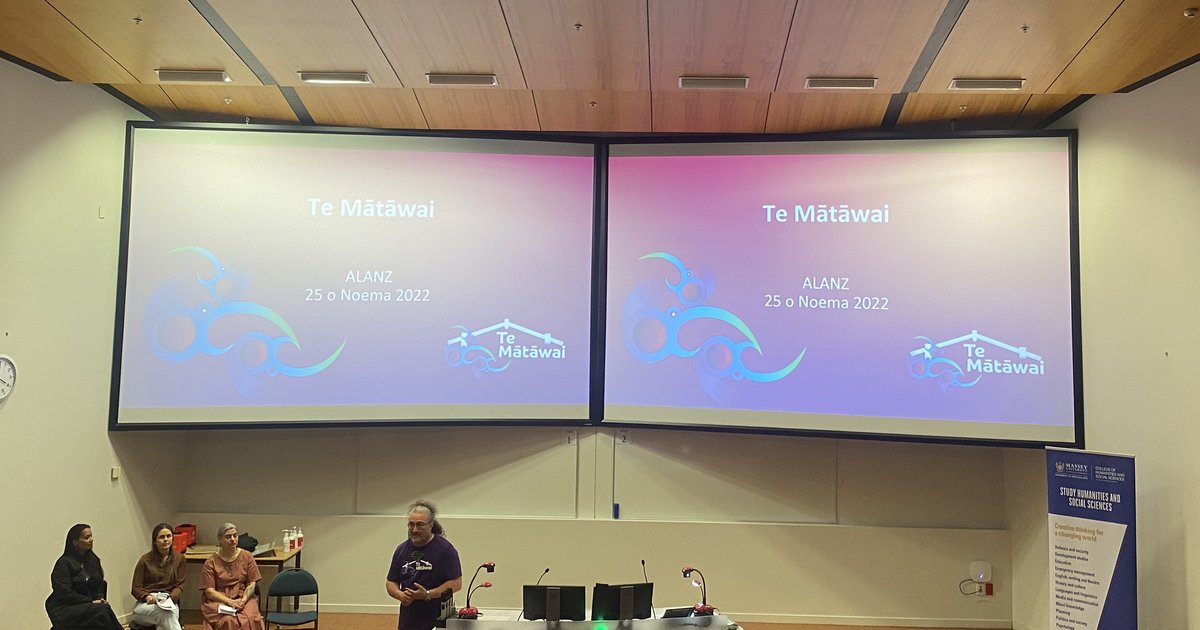 Massey sponsors major linguistics conference - Massey University