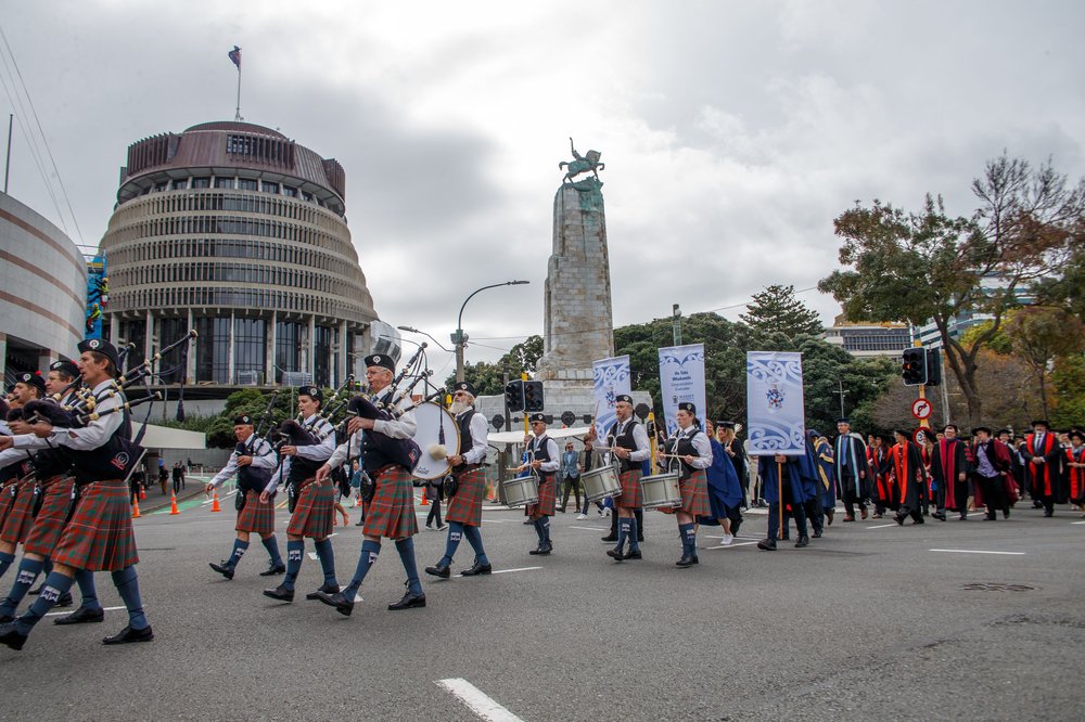 Celebrating the success of staff at Wellington Graduation