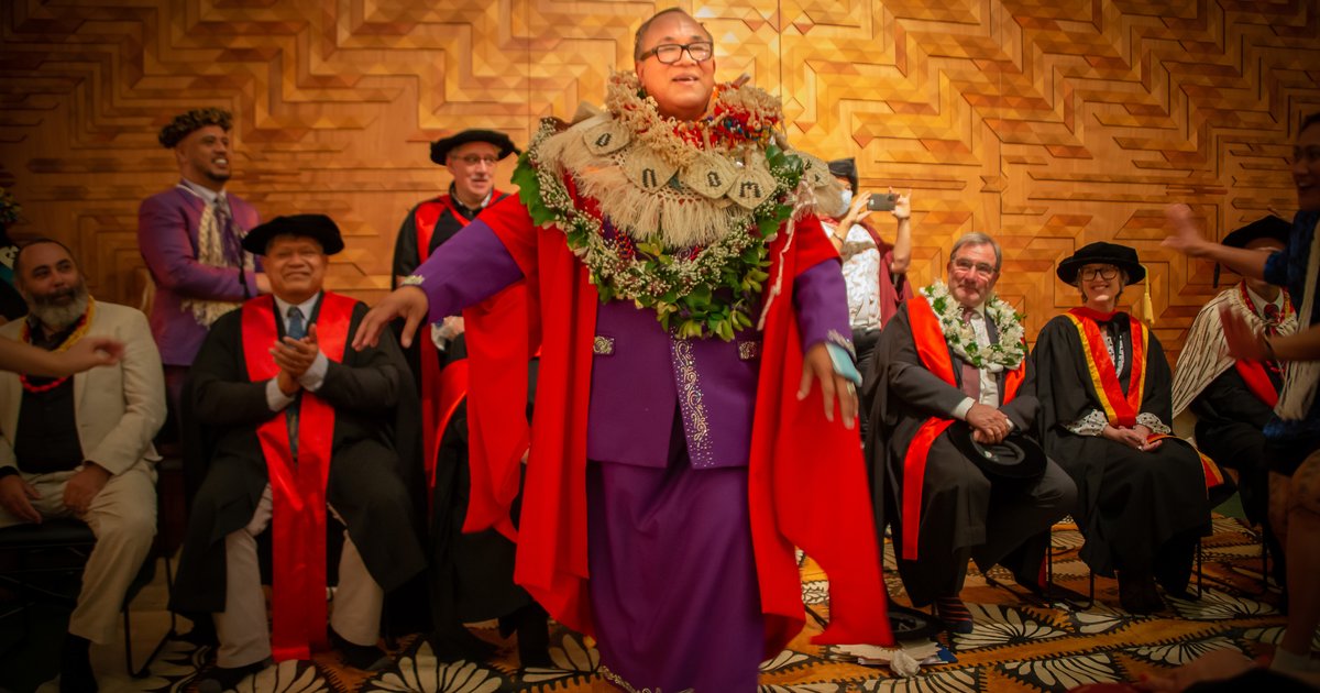 Fuimaono Karl Pulotu-Endemann the first Pacific person to receive an ...
