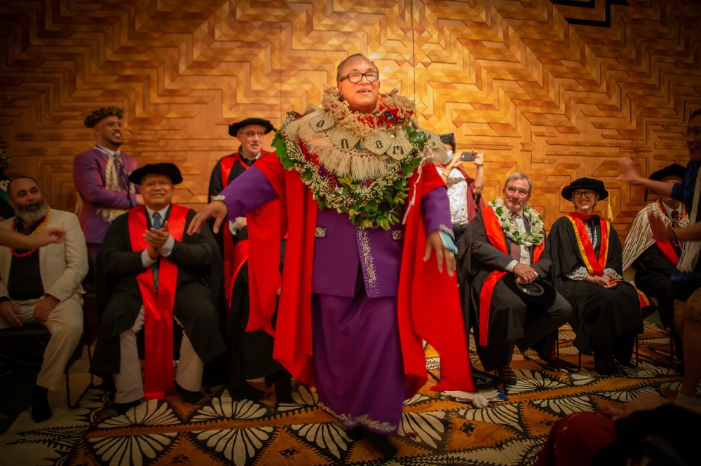 Fuimaono Karl Pulotu-Endemann the first Pacific person to receive an ...