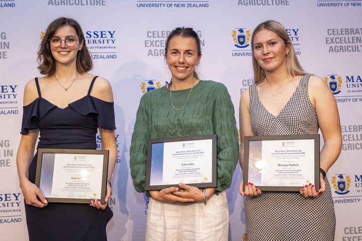 Massey Agriculture, Horticulture & Environmental Science Awards