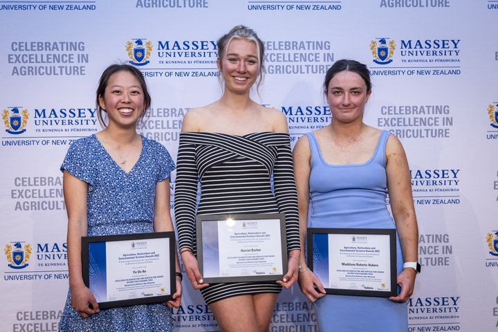 Massey Agriculture, Horticulture & Environmental Science Awards
