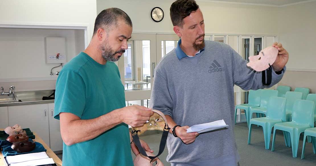 Theatre and masks reveal life behind prison walls - Massey University