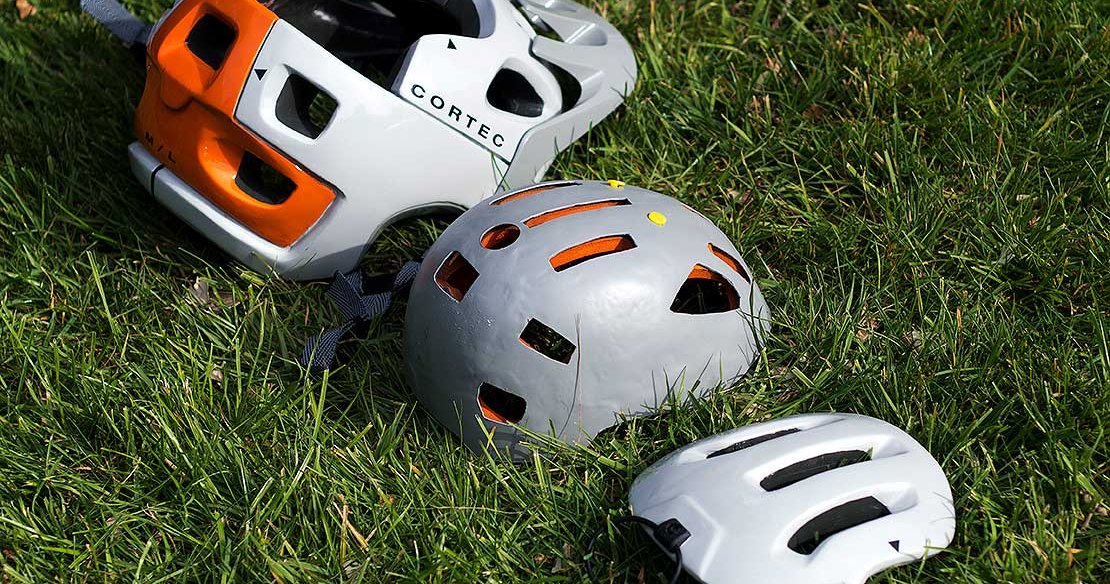 Innovative helmet design on the right track - Massey University