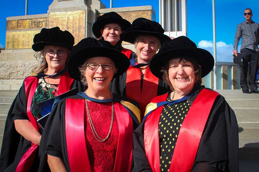 Doctoral record for Massey graduation
