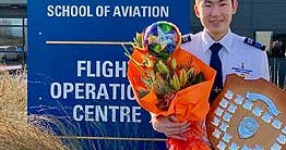 Massey Aviation student wins award - Massey University