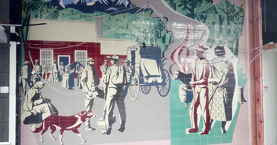 Hidden Masterton mural in public eye again - Massey University