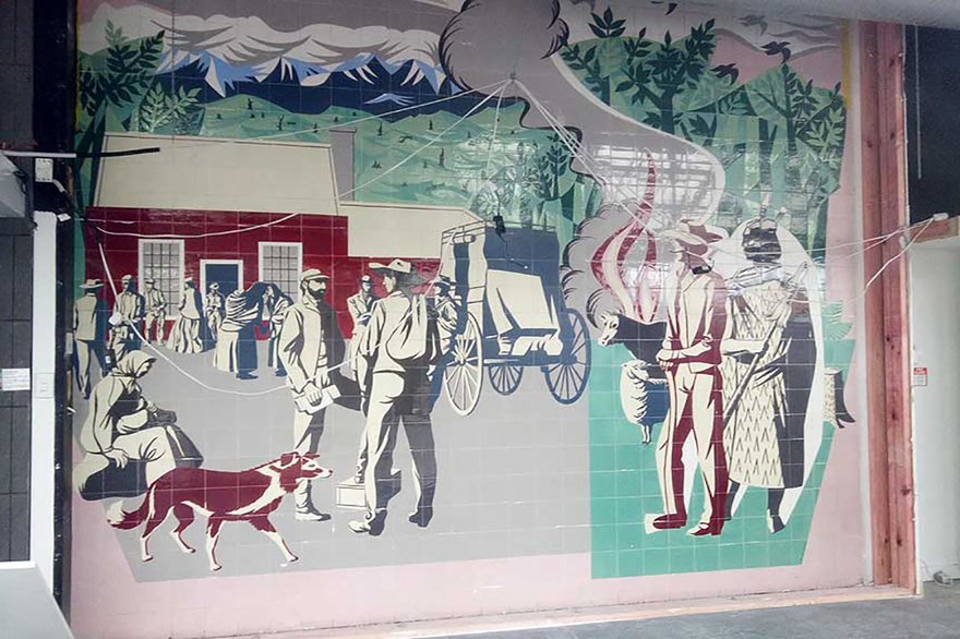 Hidden Masterton mural in public eye again - Massey University