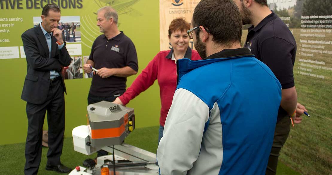 Ag-Hort robot and water quality on show at Field Days - Massey University