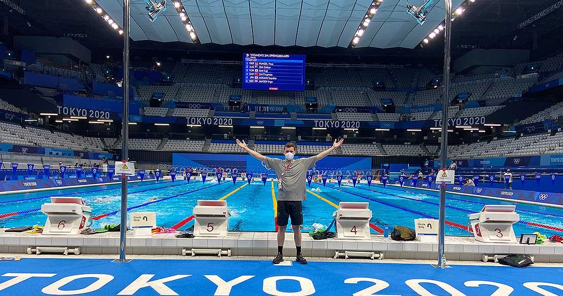 Swimming talent Zac Reid reflects on Tokyo - Massey University