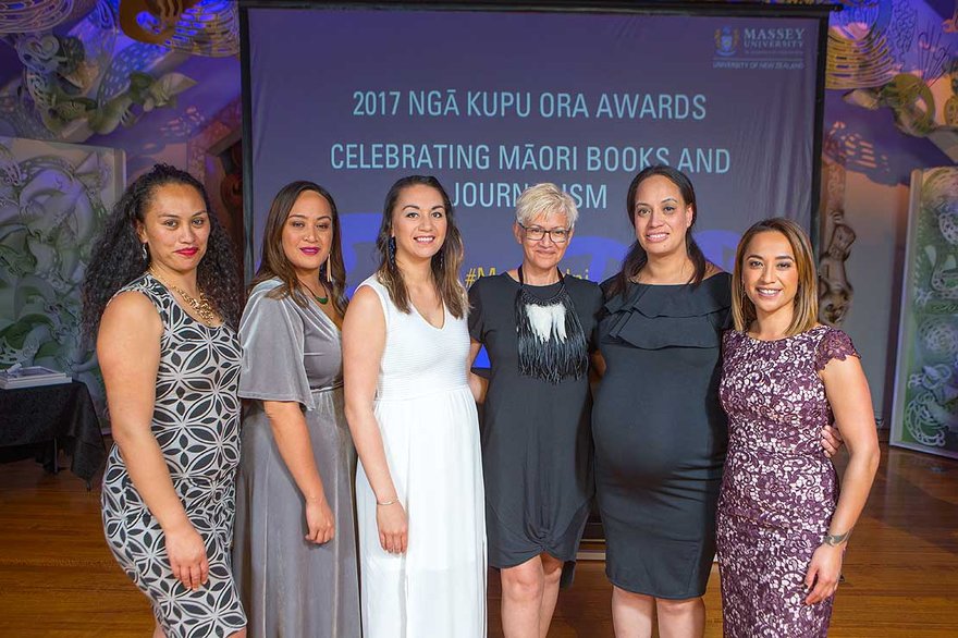Māori storytellers honoured at the Ngā Kupu Ora Awards - Massey University
