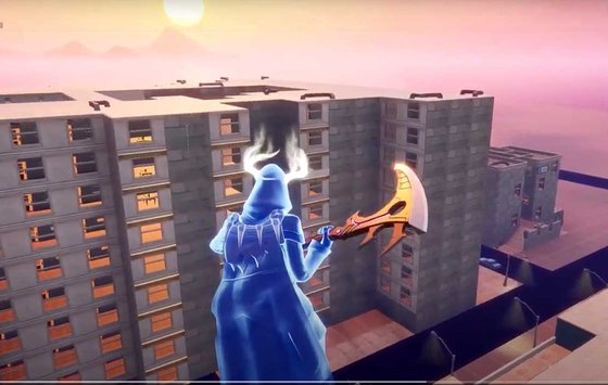Students recreate halls as Fortnite map