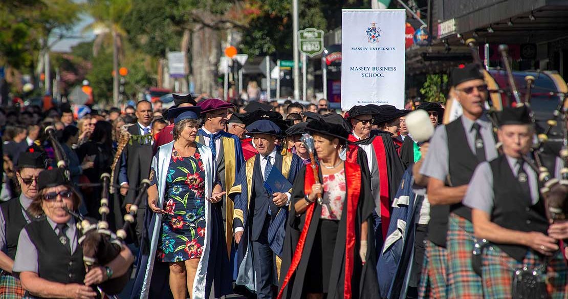 2019 graduation season begins - Massey University