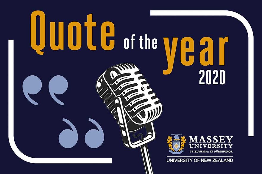 Nominations begin for Quote of the Year 2020