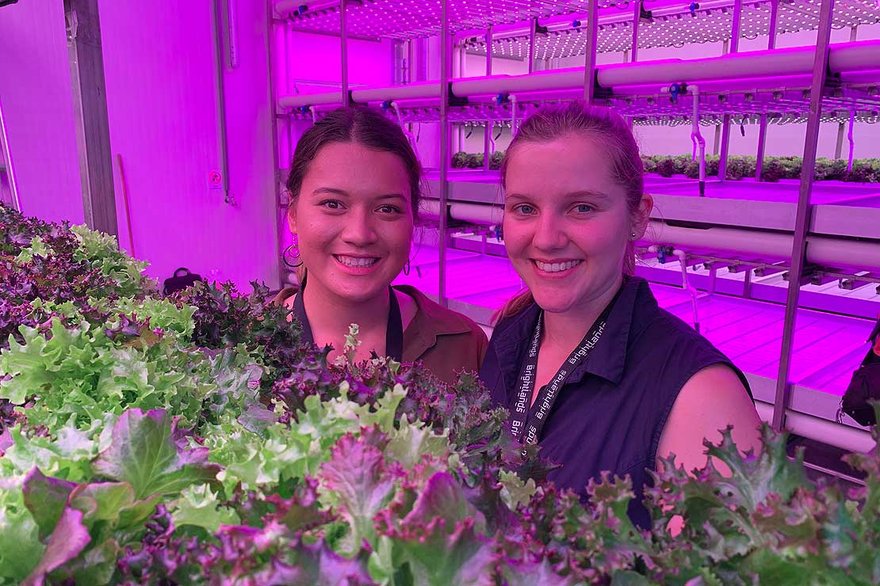 Chance encounter leads Summer to horticulture - Massey University