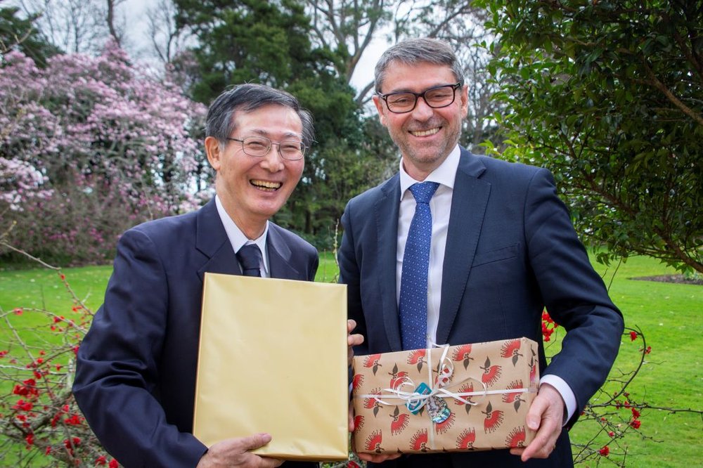 Edogawa University and Massey mark 30-year partnership - Massey University