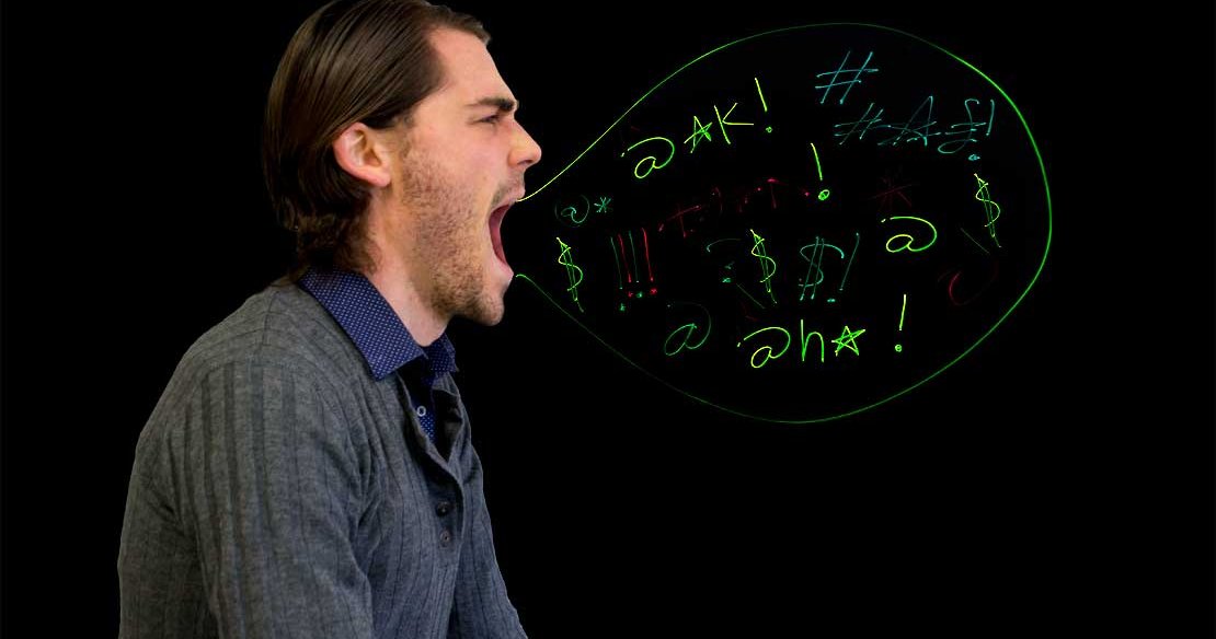 Sore toe or broken heart – swearing soothes the pain - Massey University