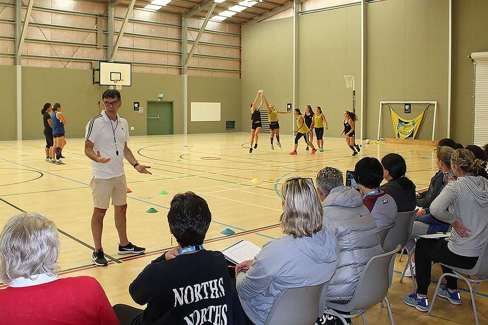 Massey staff contributing to Central Netball Coach Development programme