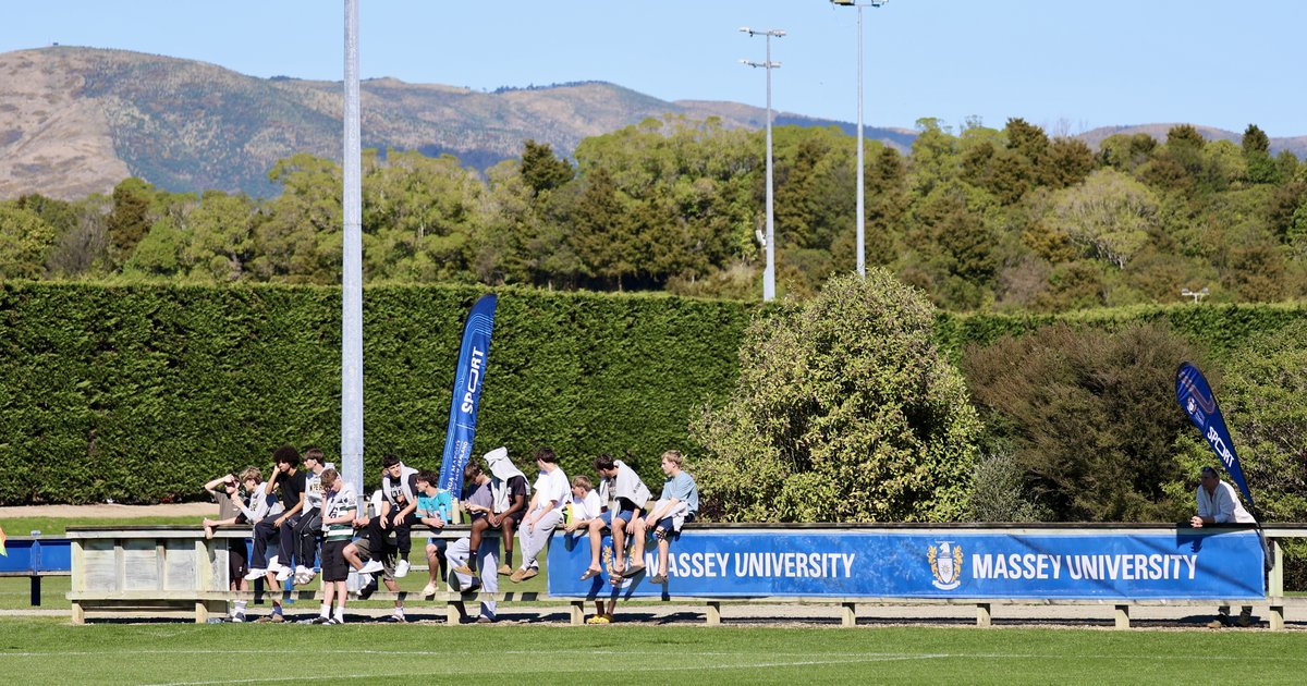 Manawatū campus hosts top secondary school football talent - Massey ...